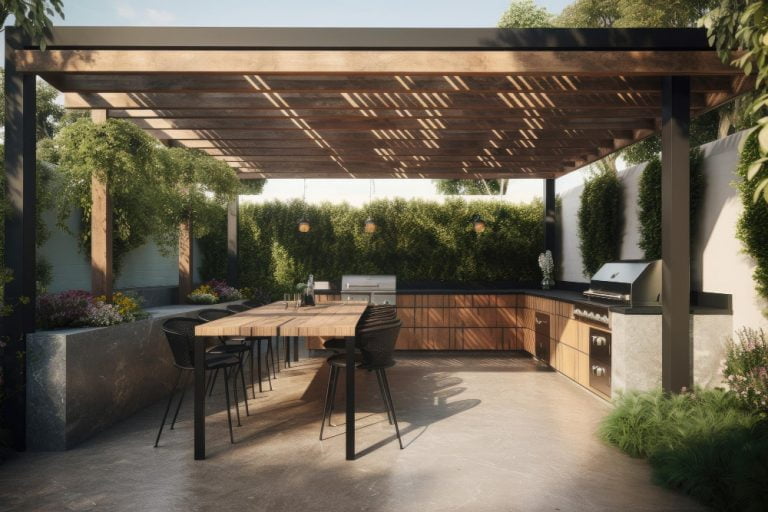 20 Best Outdoor Kitchen Roof Design Ideas for a Stunning Backyard Upgrade