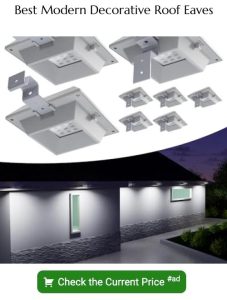 20 Modern Roof Eaves Design Ideas for Contemporary Homes